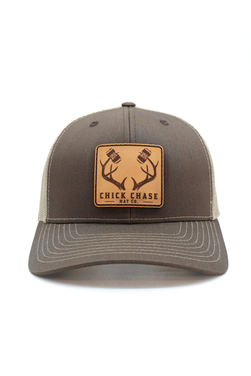 Beer Buck Hat [Brown/Khaki] – Chick Chase