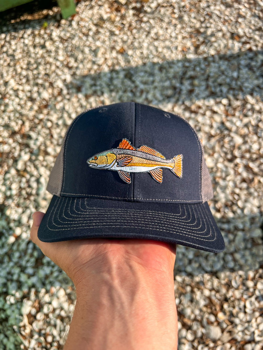 Redfish Hat [Navy/ Charcoal] – Chick Chase