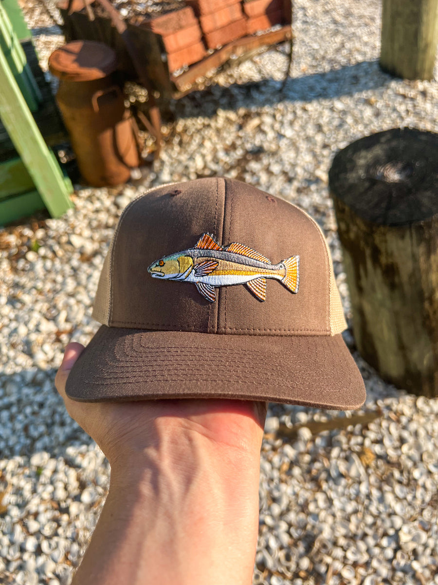 Redfish Hat [Brown/ Khaki] – Chick Chase