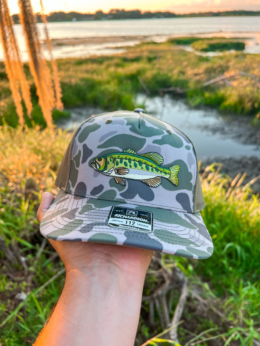 Bass Hat [Marsh Duck Camo/ Loden] – Chick Chase
