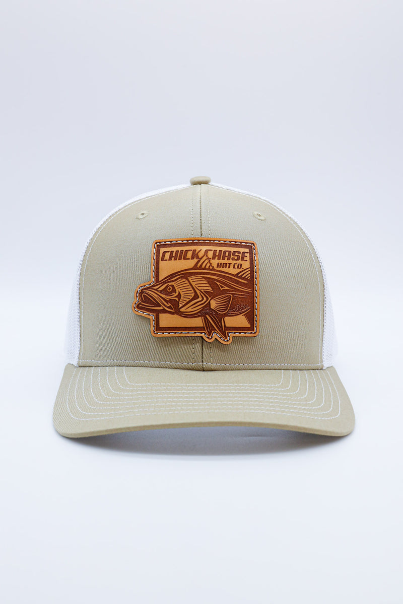 Salty Snook Hat [Tan/White] – Chick Chase